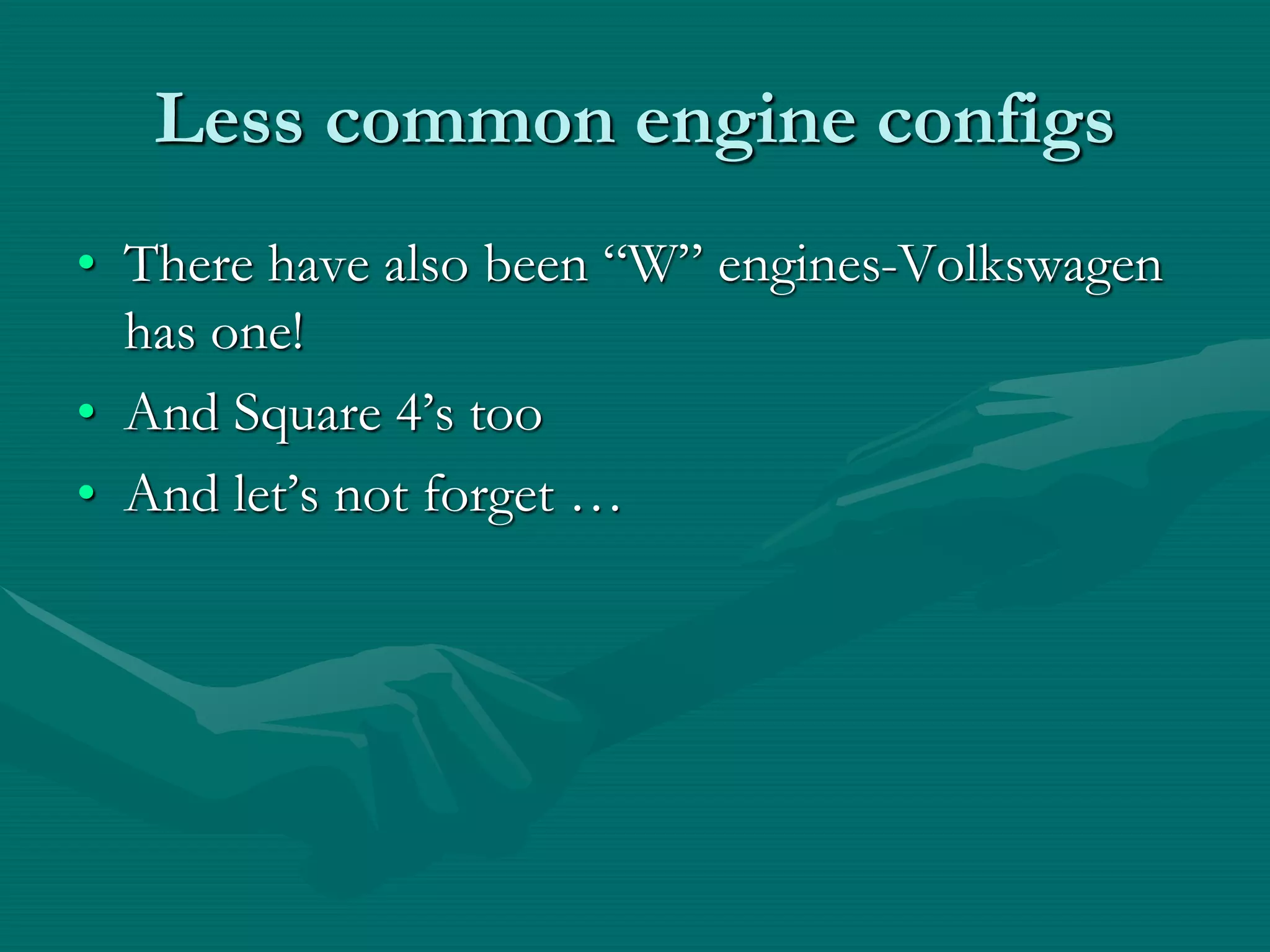 Engines and components | PPTX