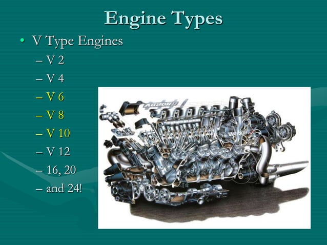 Engines and components | PPTX | Auto Repair | Automotive
