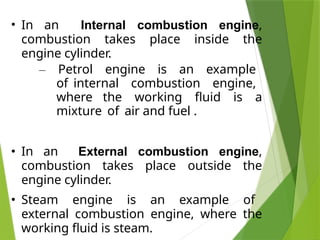 Introduction to engine and different types of engine | PPT