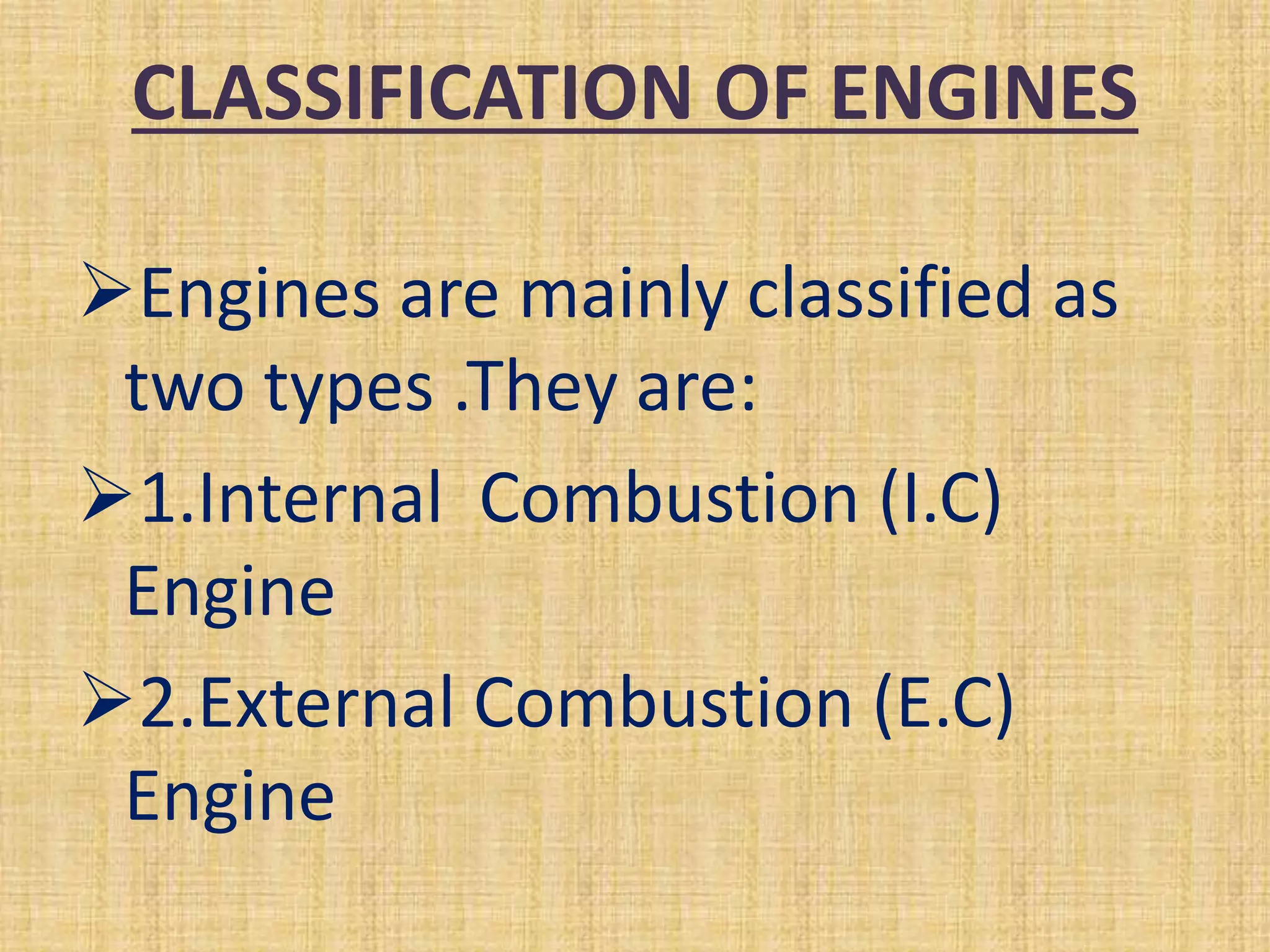 Engines ppt | PPTX | Automotive