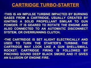 Engine starting & starters | PPT