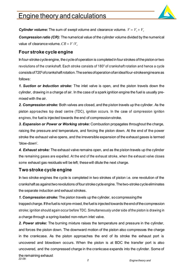 Engine_theory_and_calculations-converted.docx | Physics | Science