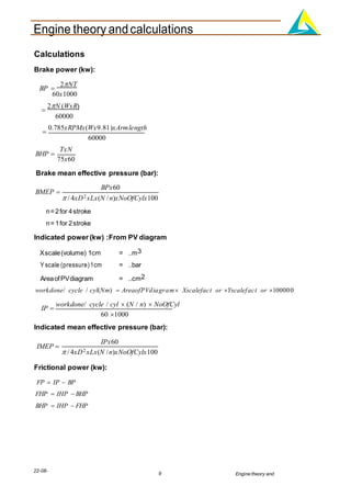 Engine_theory_and_calculations-converted.docx | Physics | Science