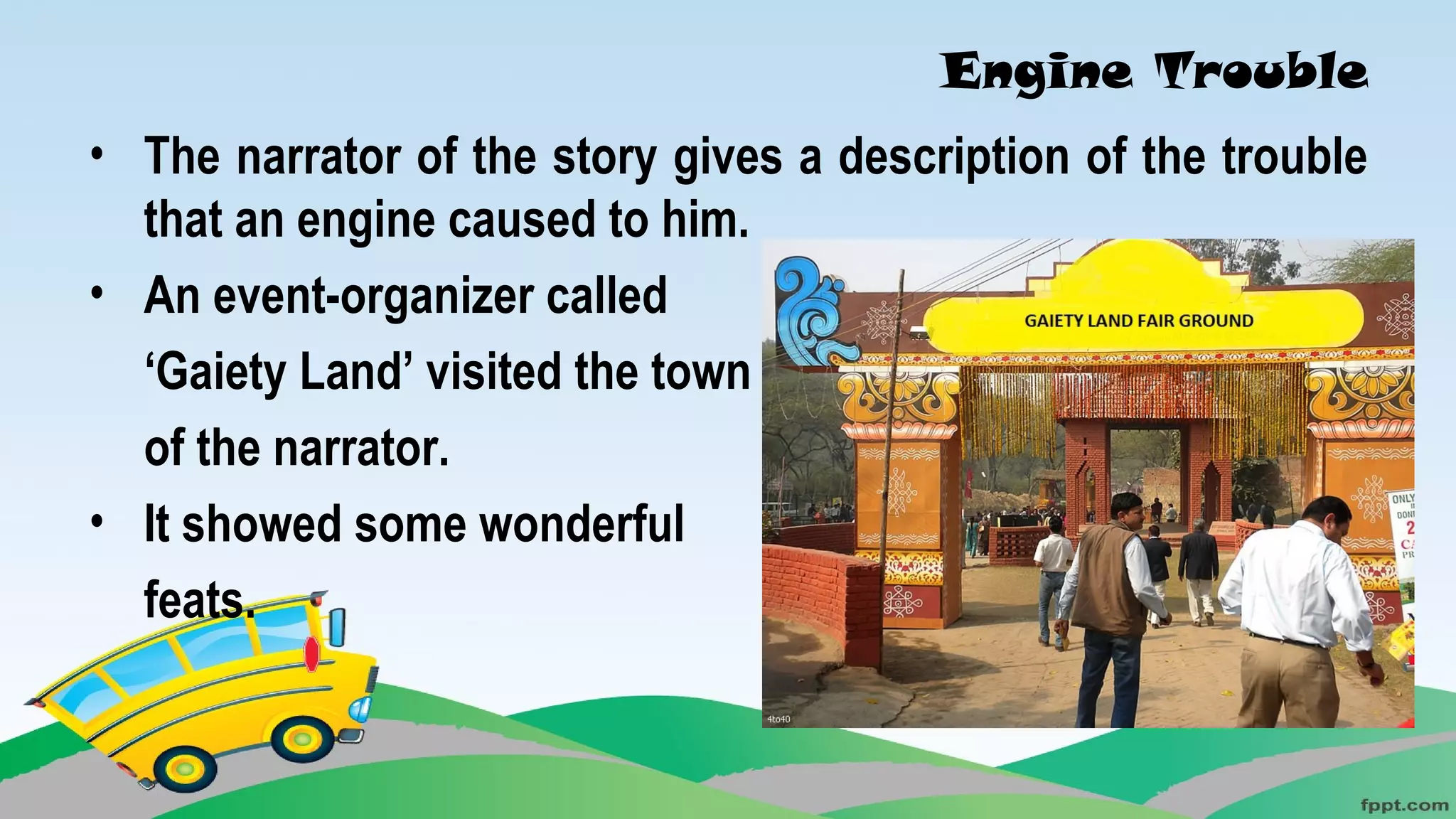 Malgudi Days: Engine Trouble | PPT