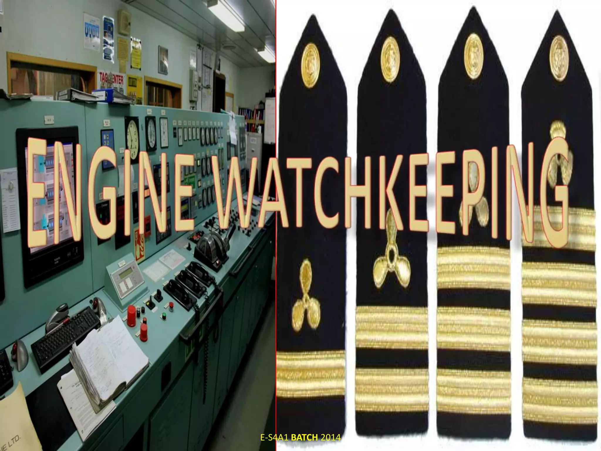 Engine Watchkeeping | PPTX