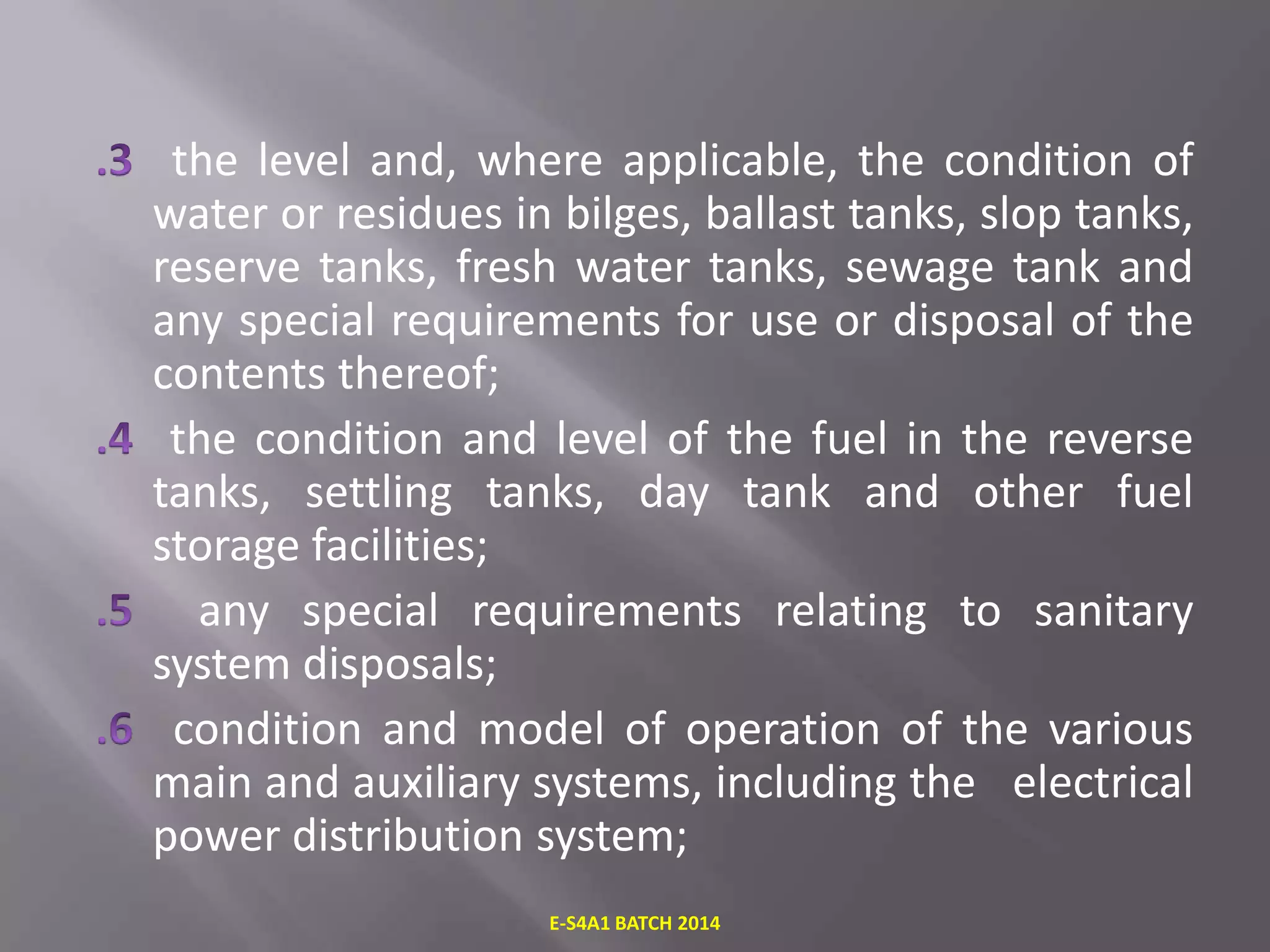 Engine Watchkeeping | PPTX