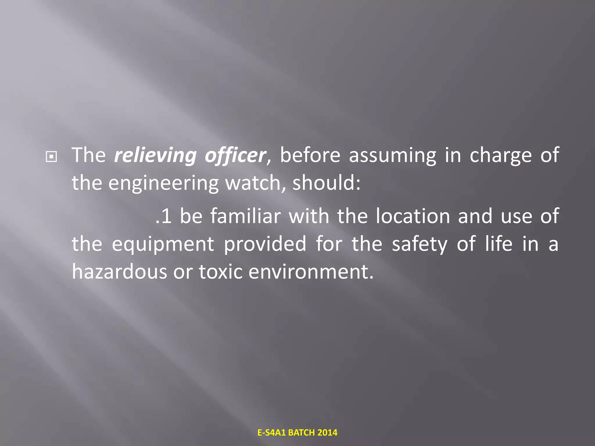 Engine Watchkeeping | PPTX