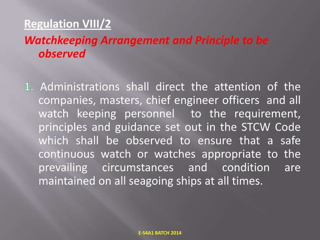 Engine Watchkeeping | PPTX