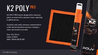 K2 POLY PRO Decontamination Towel | PPT