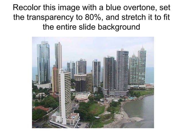 powerpoint exercises | PPT