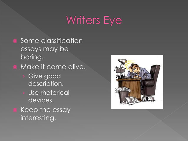 ENG 002-12 Group Presentation: Classification Expository Mode | PPTX ...