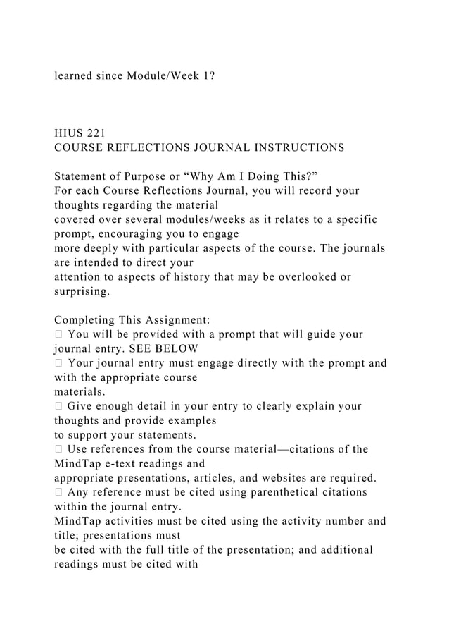 Engl 101essay 3 Thesisoutline Instructions And Checklistcause Docx