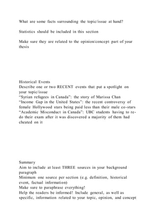 ENGL 101 Research Paper – Background Paragraph(s) | DOCX