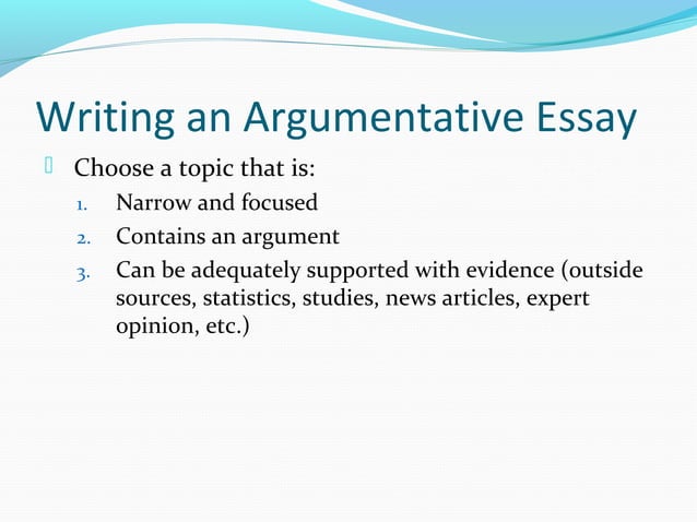 English: Expository vs. Argumentative | PPT