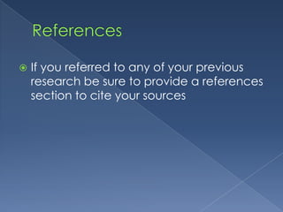 Writing Proposals: Structure | PPTX