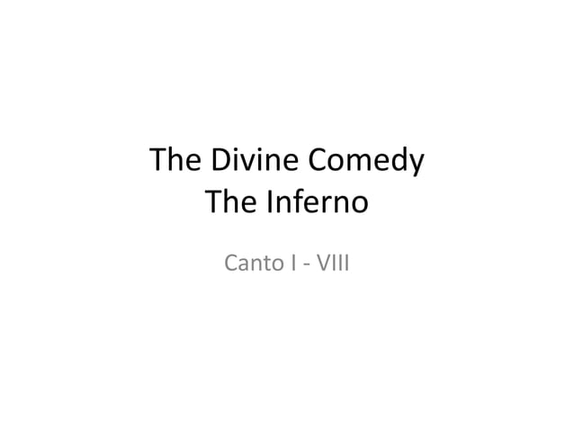 ENGL220 Inferno Canto I-VIII | PPTX | Christianity | Religion ...