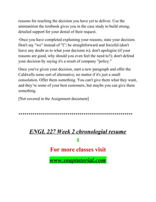 Engl 227 Enthusiastic Study / snaptutorial.com