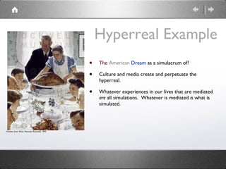 Simulacra and Simulations - Jean Baudrillard | PPT