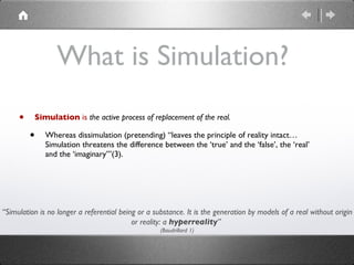 Simulacra and Simulations - Jean Baudrillard | PPT