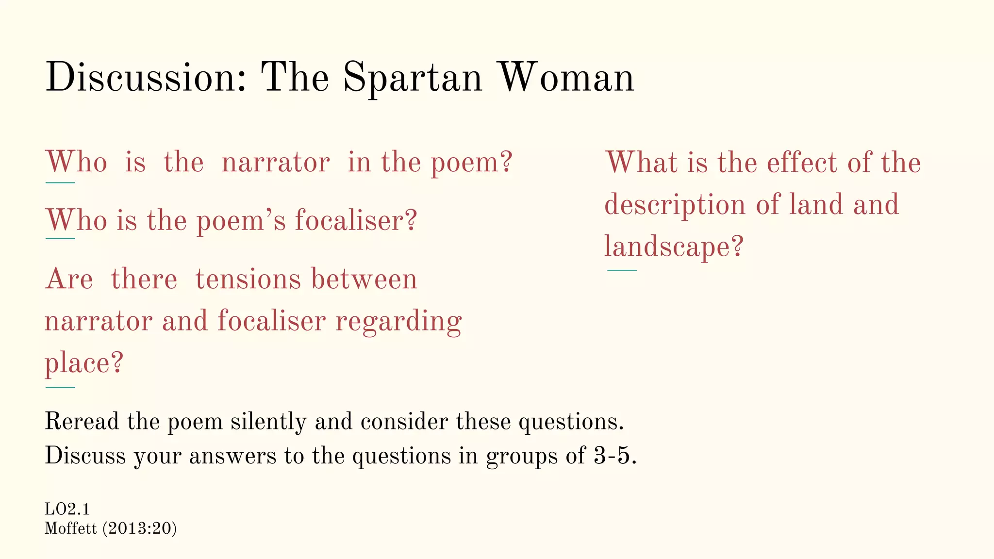South African poetry: The Spartan Woman.pptx
