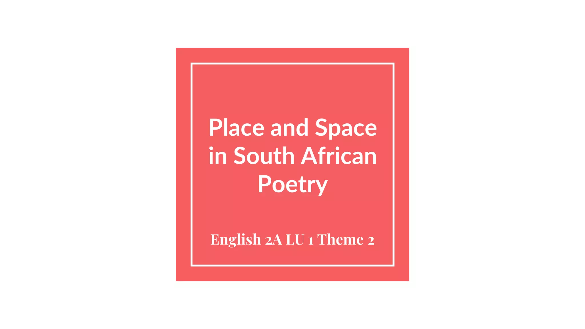 South African poetry: The Cry of South Africa.pptx