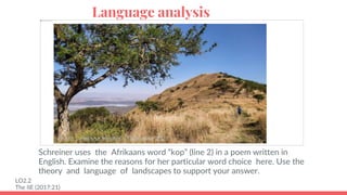 South African poetry: The Cry of South Africa.pptx