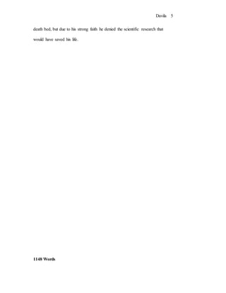 Religion vs Science | DOC