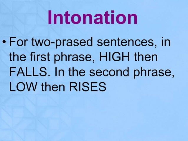 Engl6 lecture5 rhythm of english | PPTX
