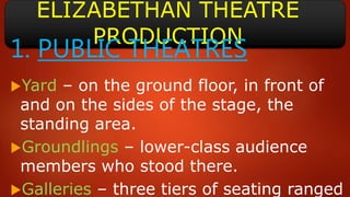 RENAISSANCE DRAMA (England) | PPTX