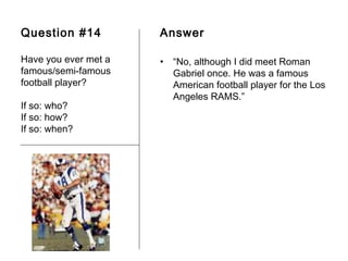 England Football Interview | PPT