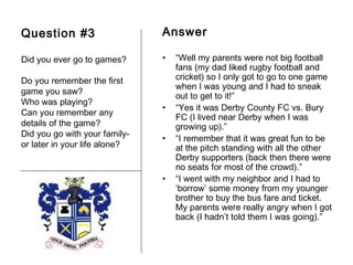 England Football Interview | PPT