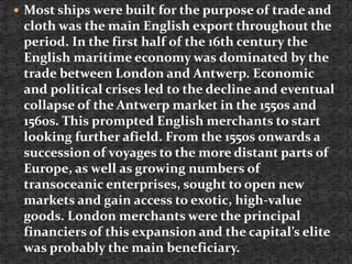 England becoming a sea power | PPTX