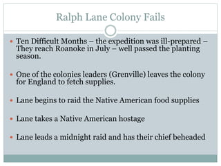 England Colonizes the New World | PPTX