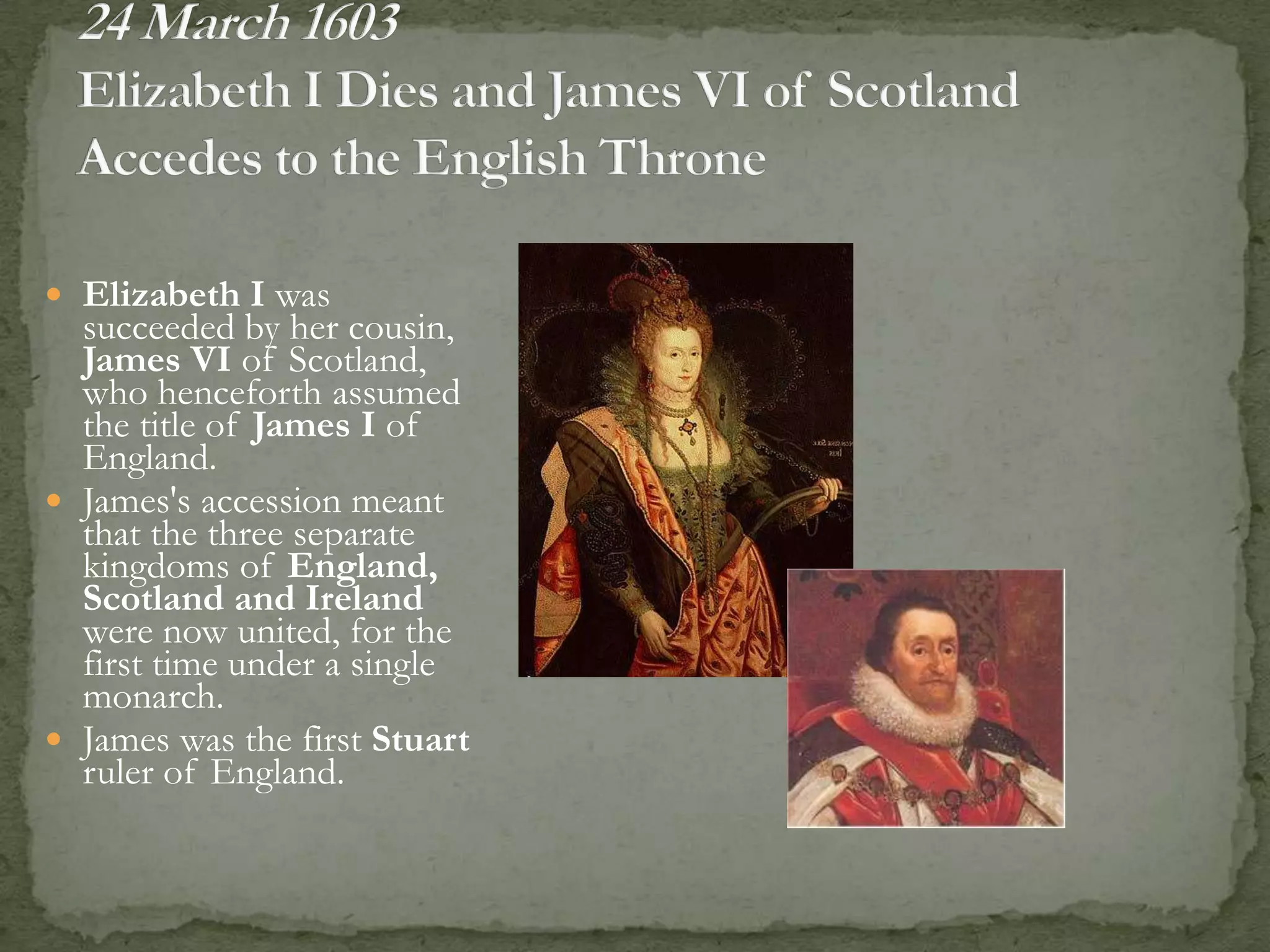 England in 17th century-Glorious revolution | PPTX