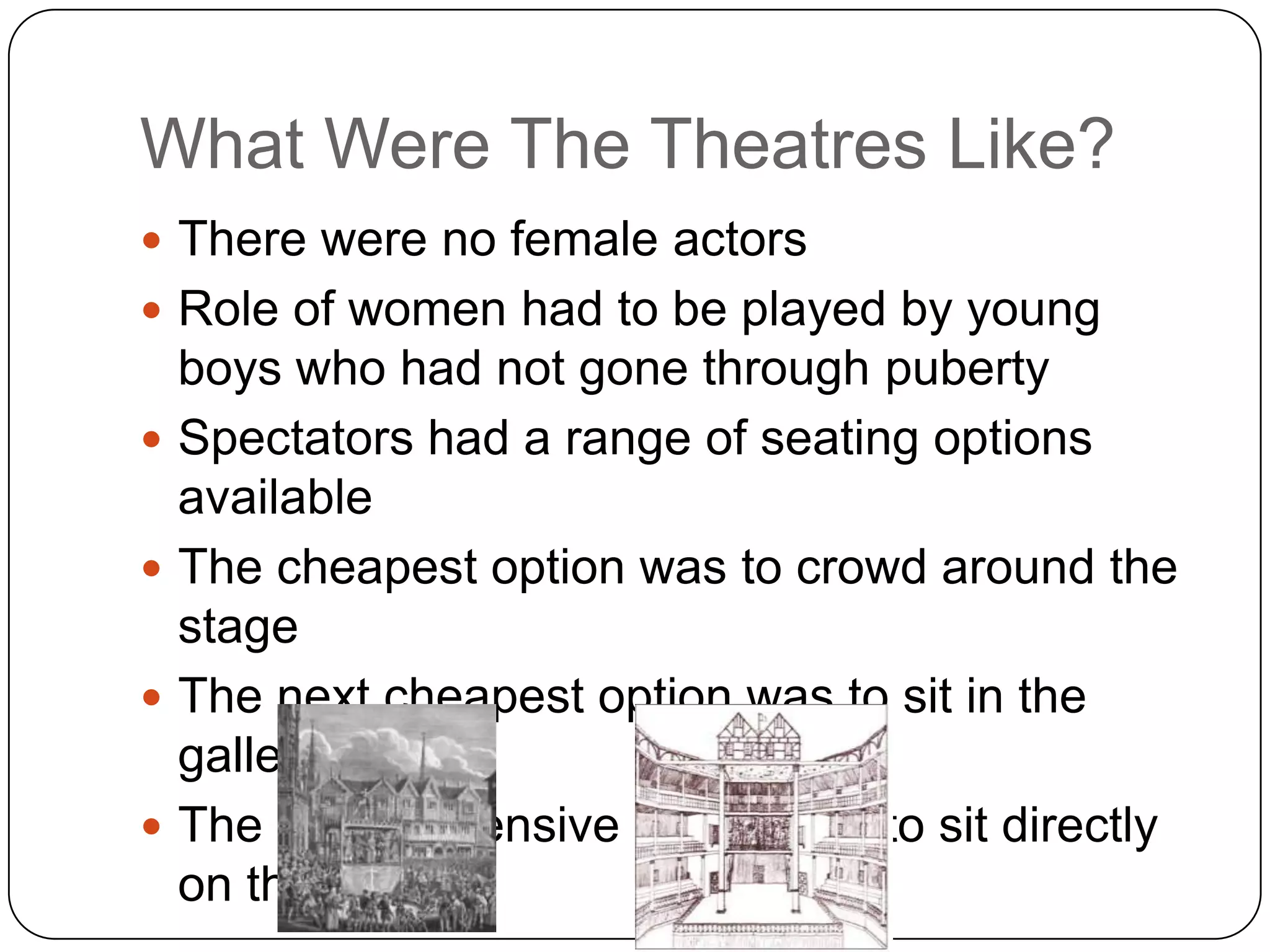 England In Shakespeare’s Time | PPTX