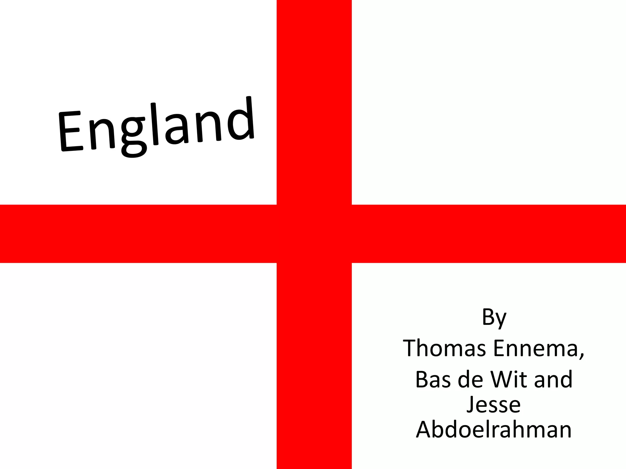 England powerpoint | PPTX