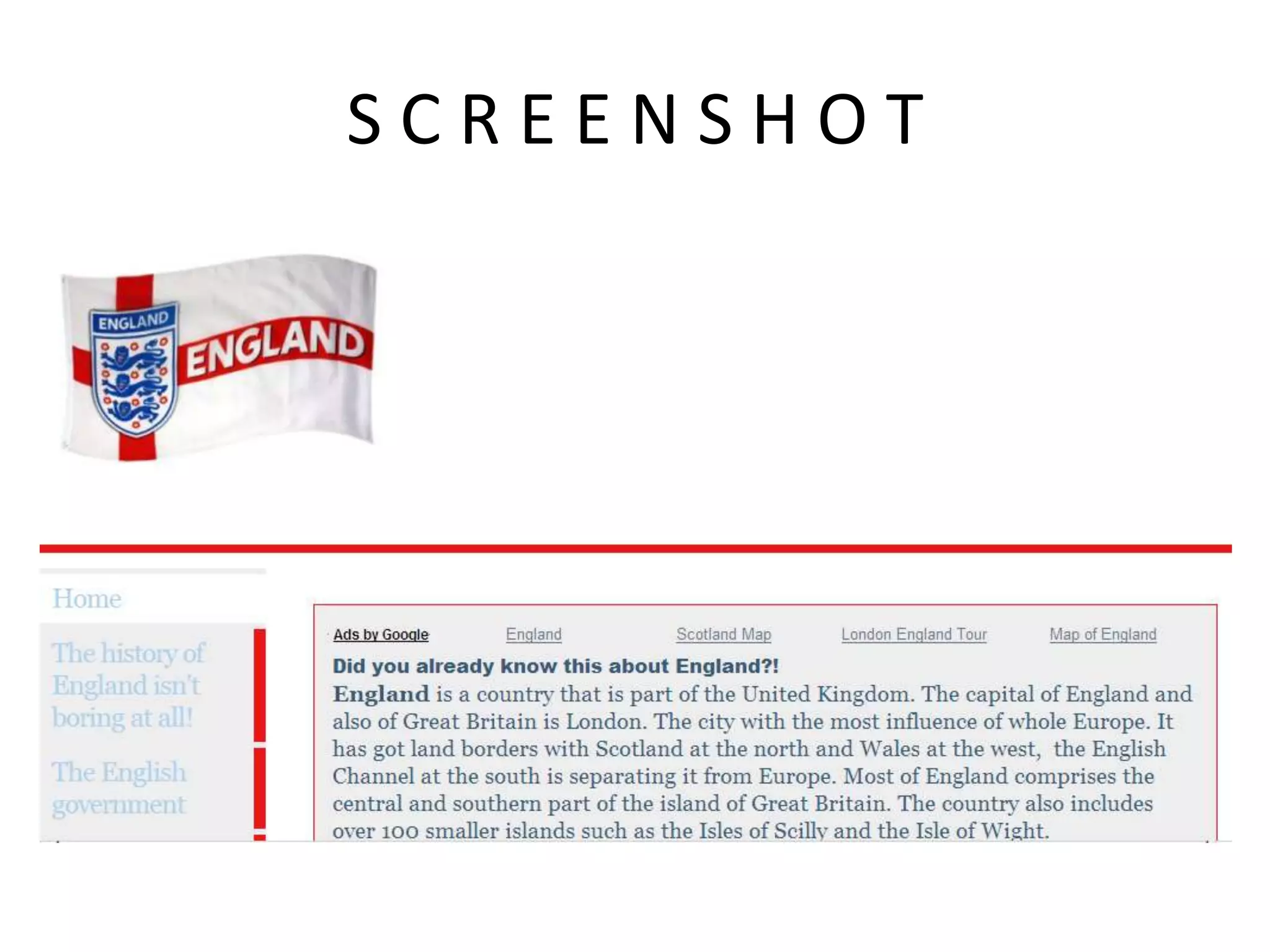 England powerpoint | PPTX