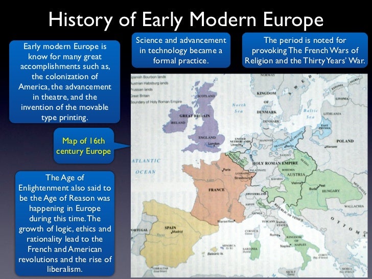 Early Modern Europe(England)