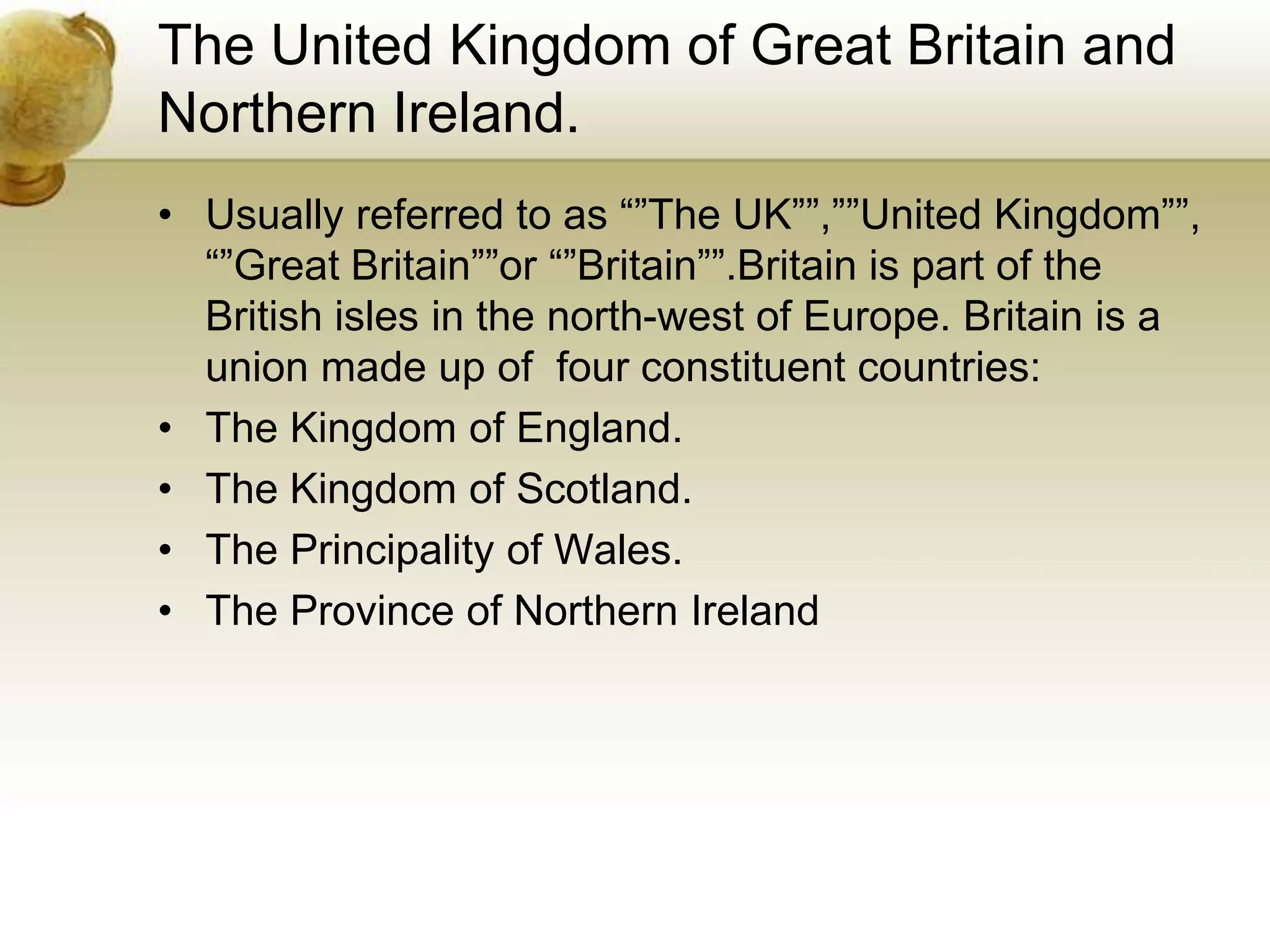 England Presentation | PPTX