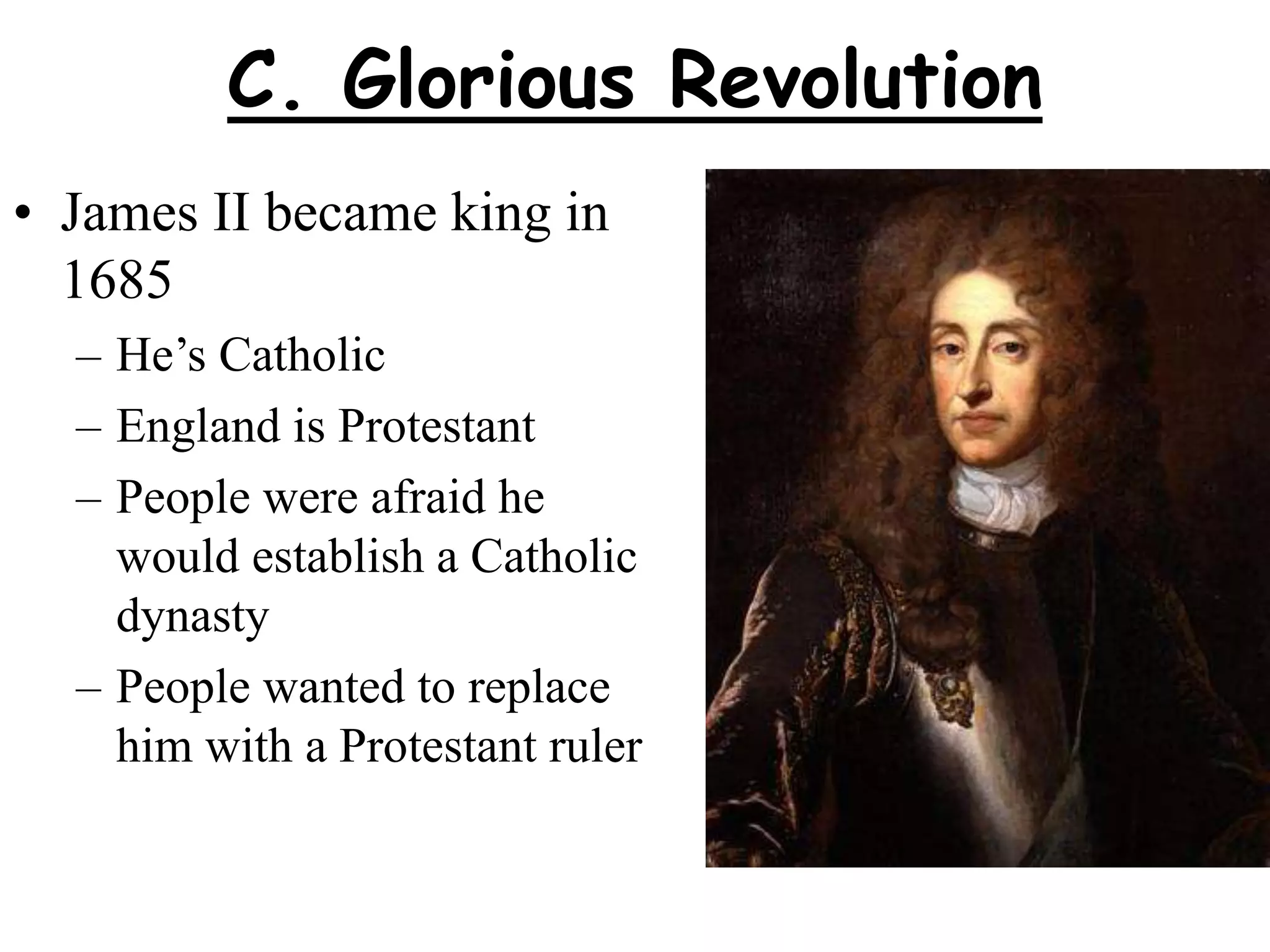 Englands glorious revolution | PPT