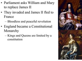 Englands glorious revolution | PPT