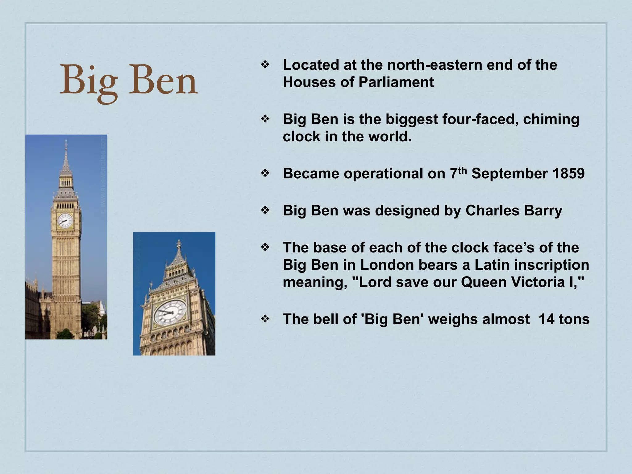 England tour guide | KEY