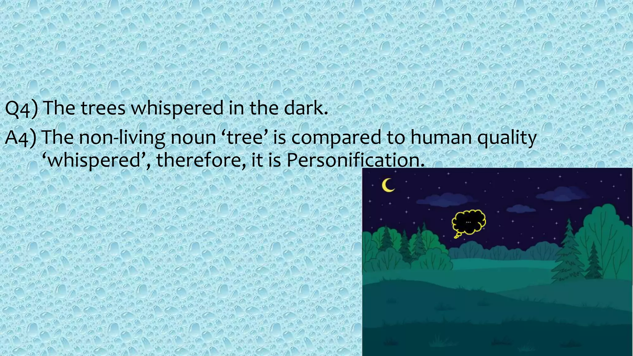 Grammar : Figures of Speech - Personification | PPTX