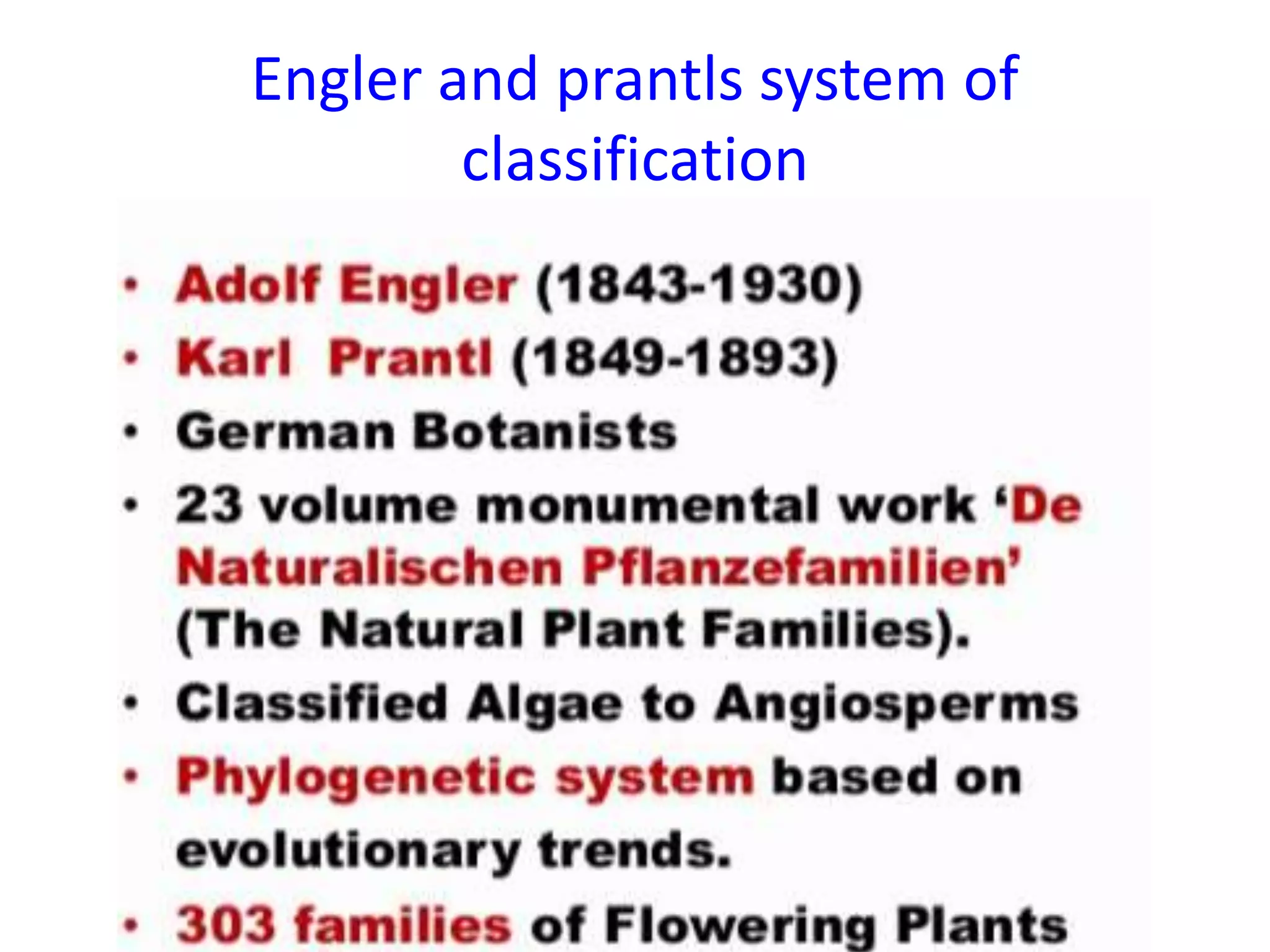 Englar and prantl system classification | PPTX