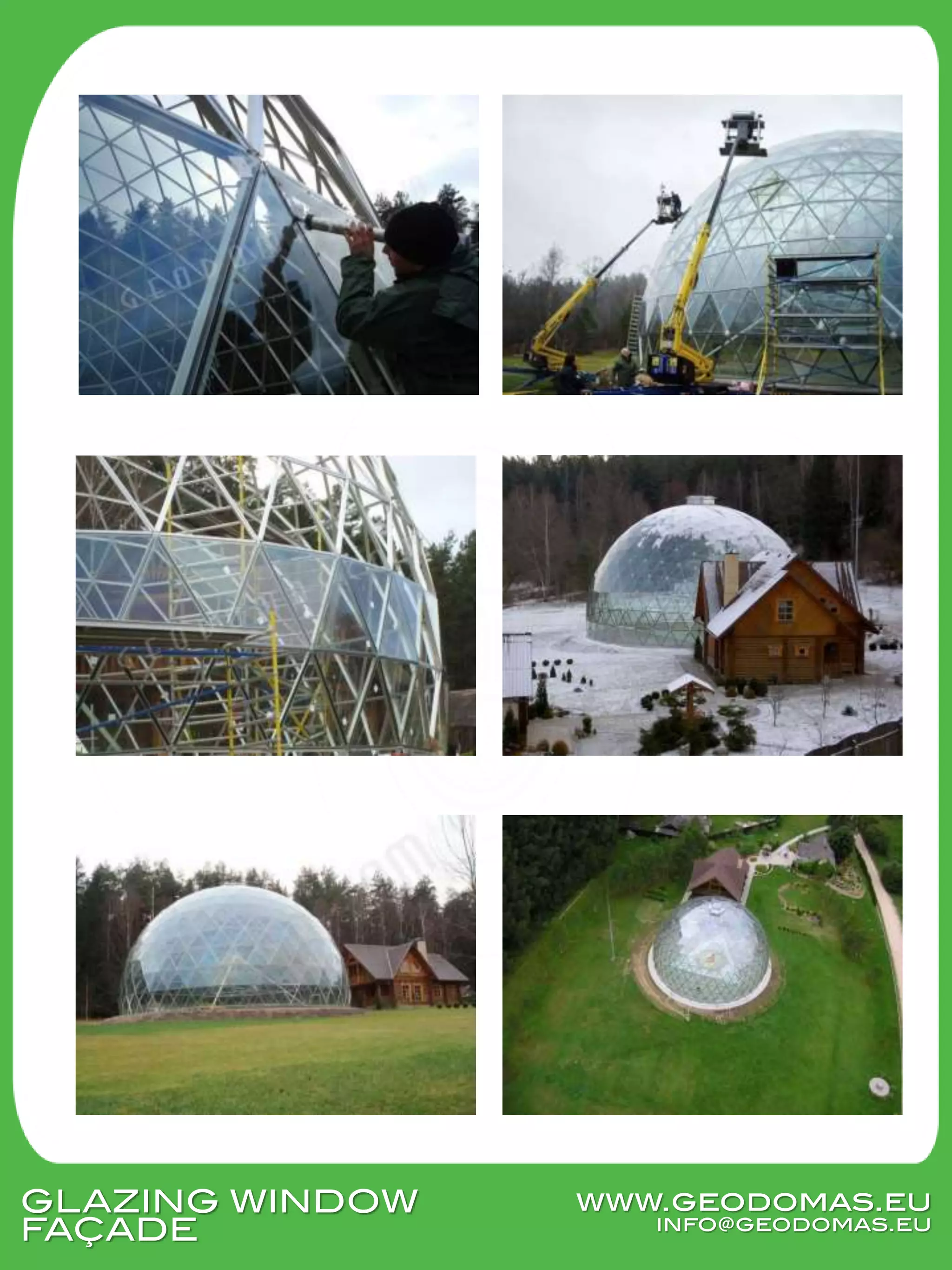 Geodesic Dome Structural glazing façade | PDF