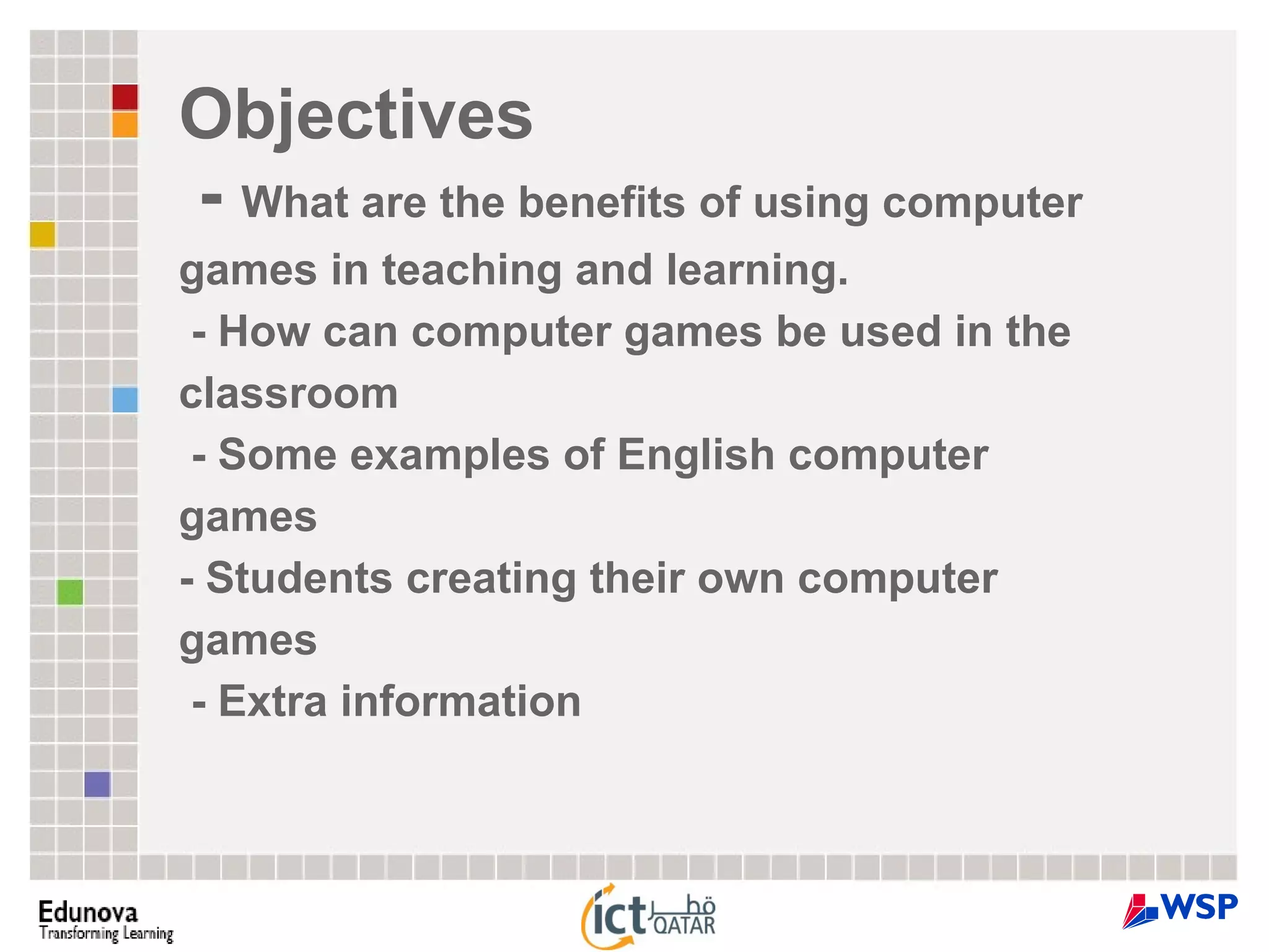 English Computer Games | PPT