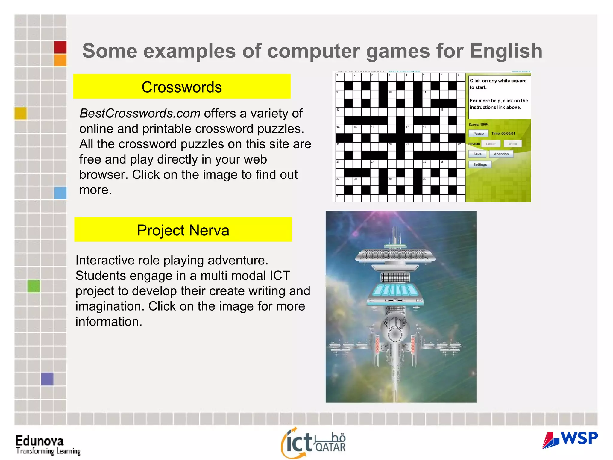 English Computer Games | PPT