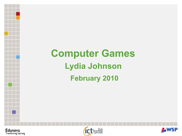 English Computer Games | PPT