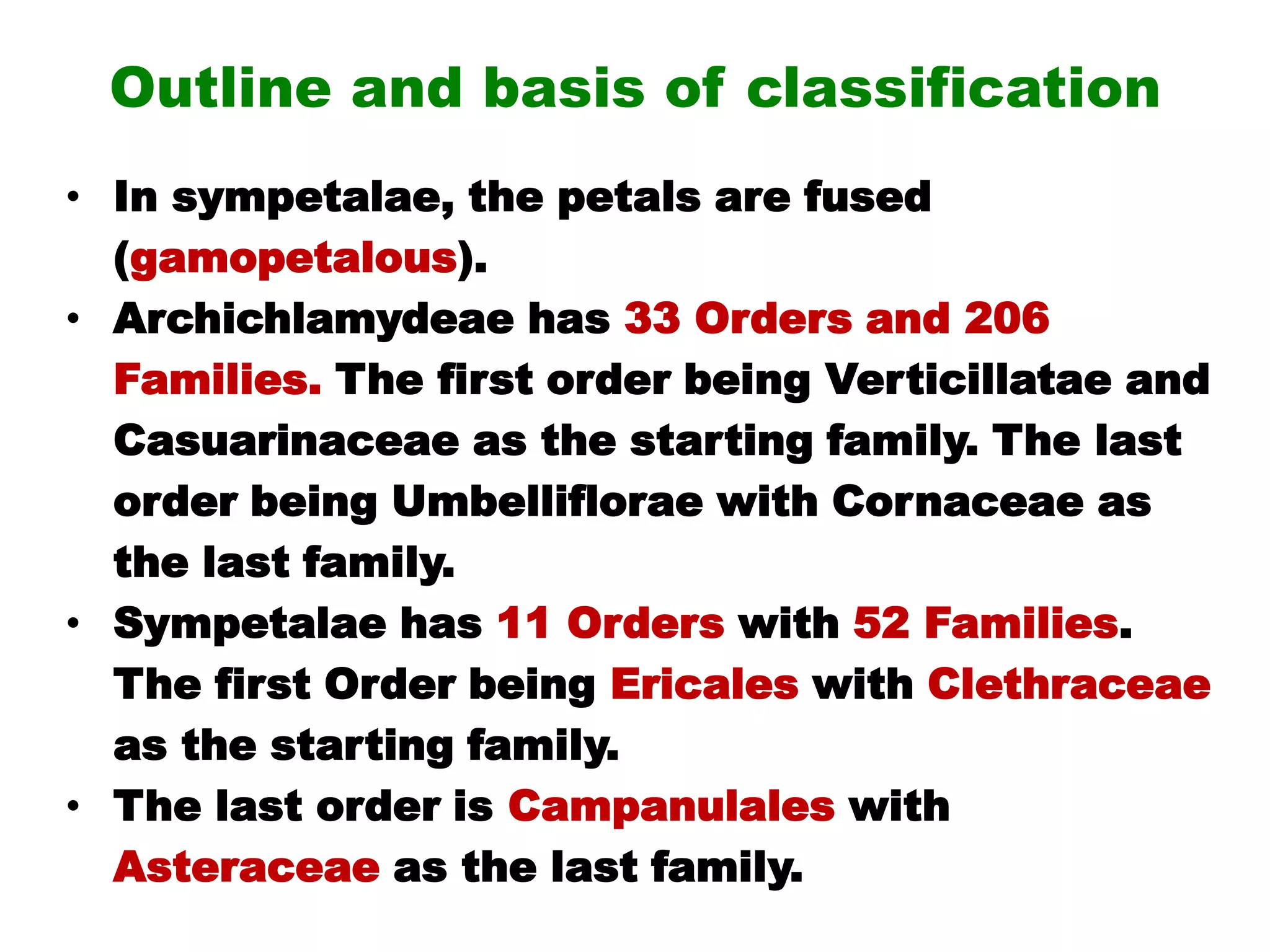 Engler & prantl system of classification | PPSX