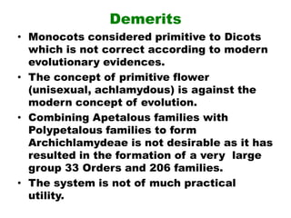 Engler & prantl system of classification | PPSX
